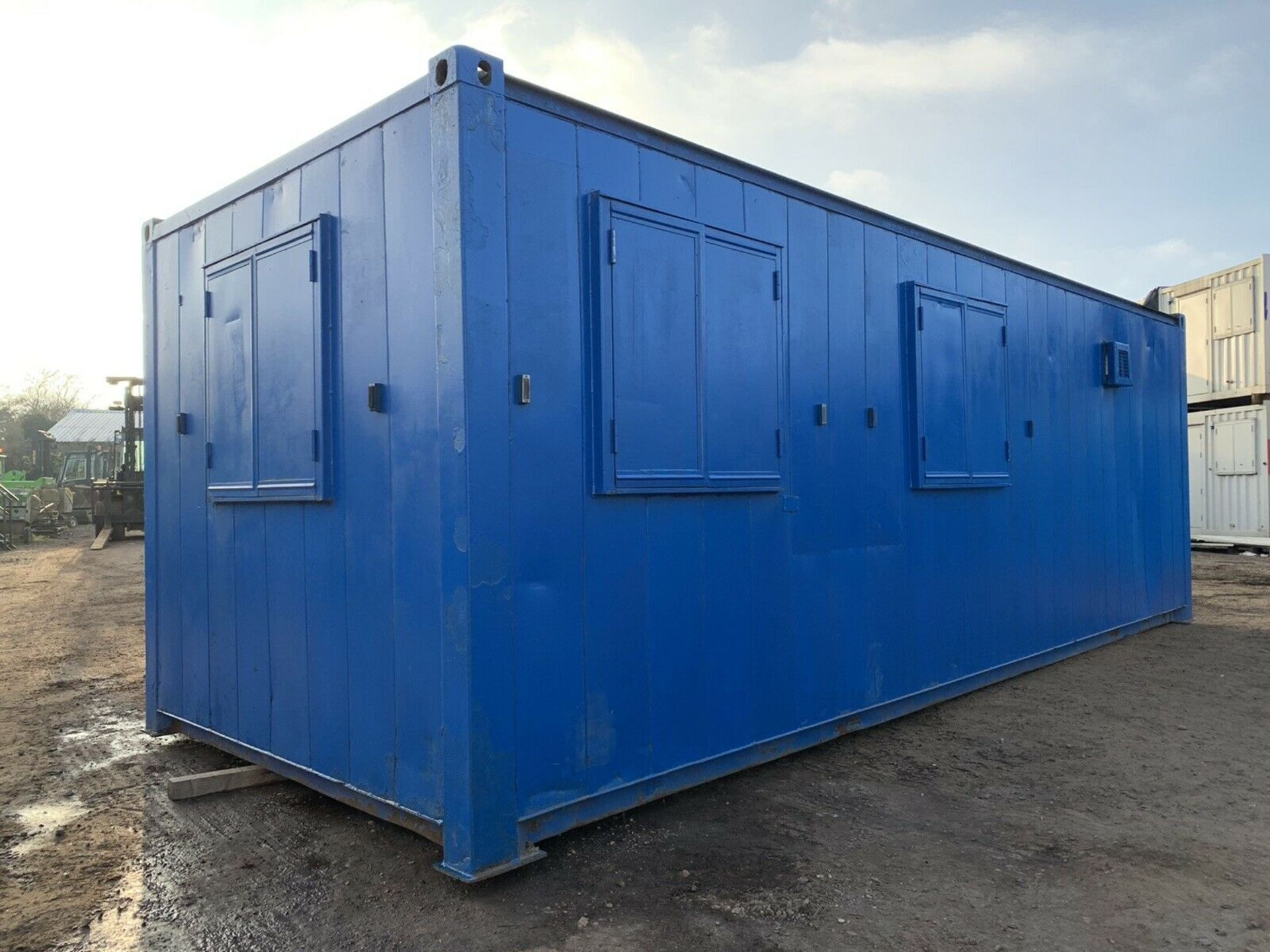 Anti Vandal Steel Portable Welfare Unit Complete With Generator. Fitted ...