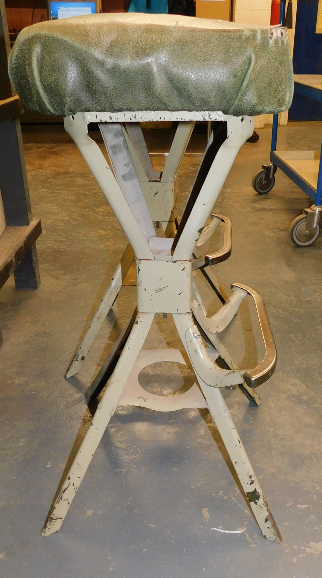 Pair of Evertaut Work Stools (Located: Birkenhead. Please Refer to ...