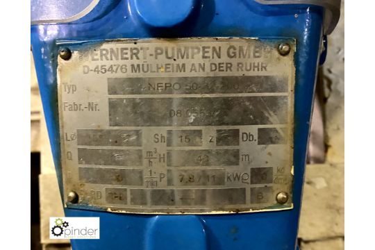 Pump Set – Wernert pump Type NEPO 50-32-200, S/N 08.0553/2, Suction 2 ...