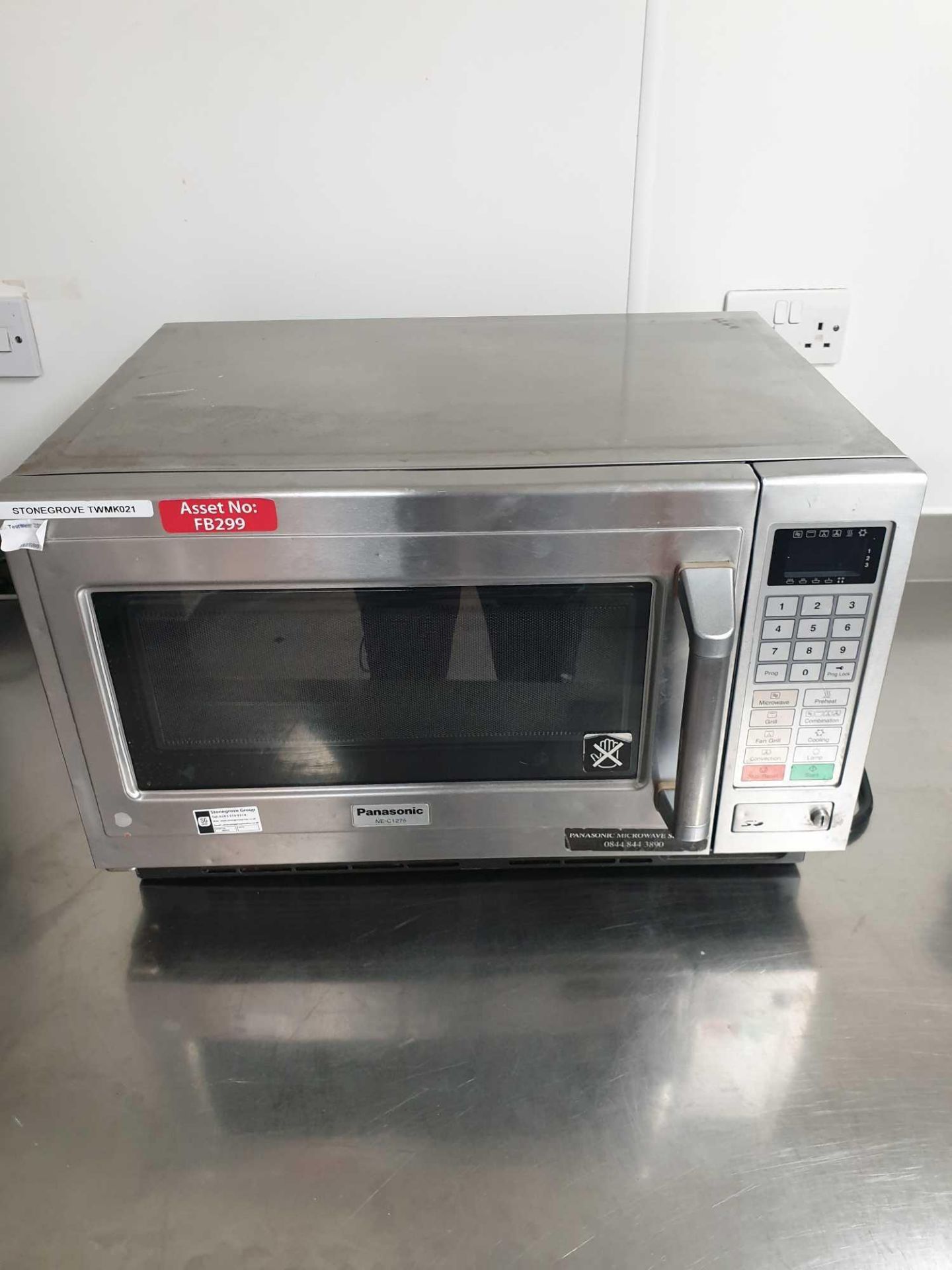 Panasonic NE-C1275 Combination Microwave 2000w Convection Oven, 1800w ...