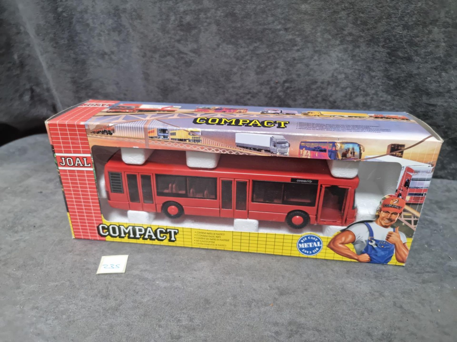Joal Spain Compact Scania Omnicity Autobus Ref #155 1/50 Scale Diecast ...