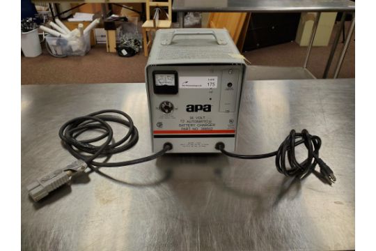 APA Model 12060 36-Volt Automatic Battery Charger Part Number 388502