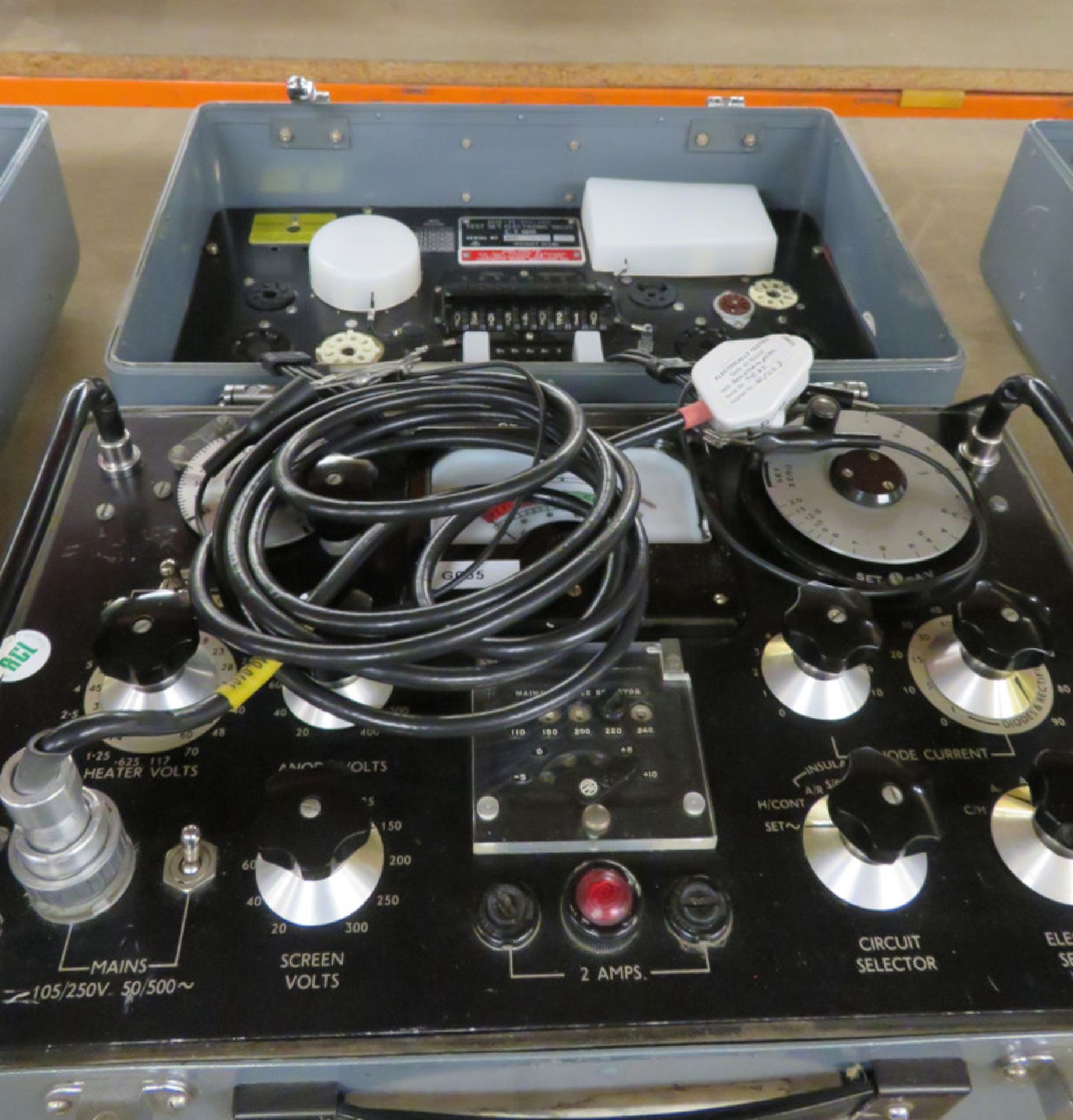 AVO C.T.160 Electronic Valve Test Set - NSN 6625-99-943-2419