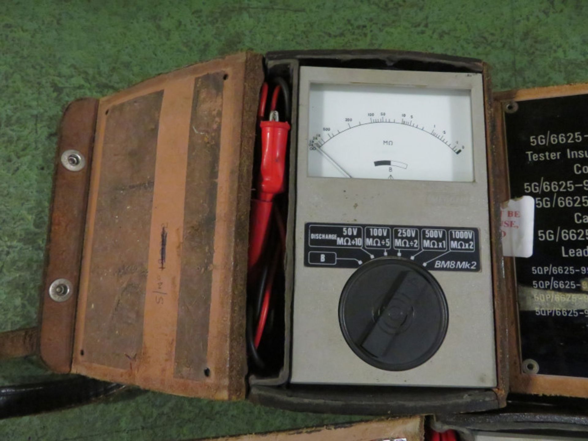 3x Megger BM8 Mk2 Insulation Testers
