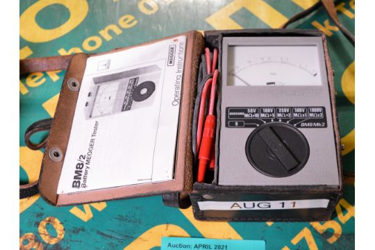 Megger BM8 Mk2 Insulation Tester