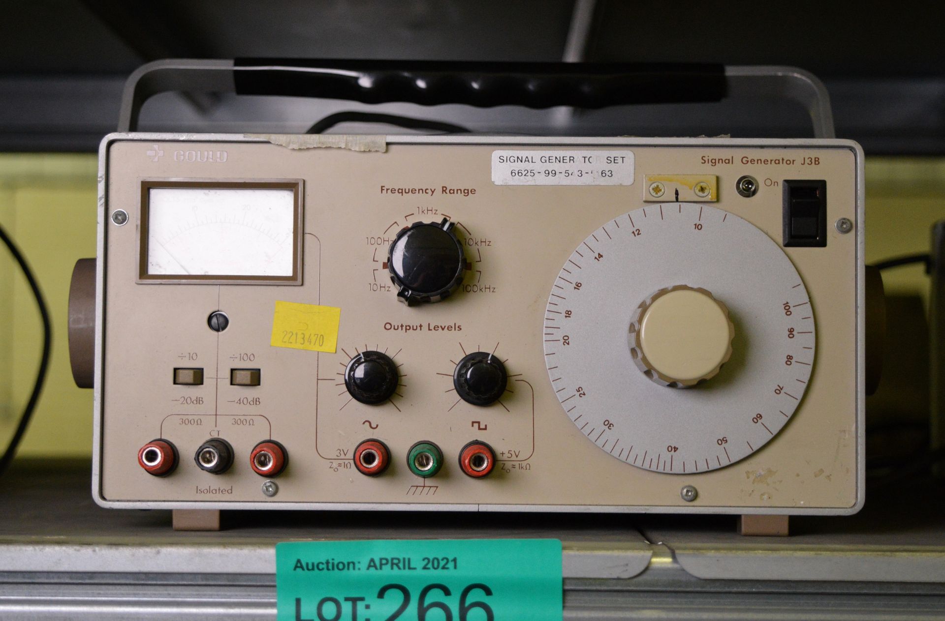 Gould J3B Signal Generator - NSN 6625-99-543-5163