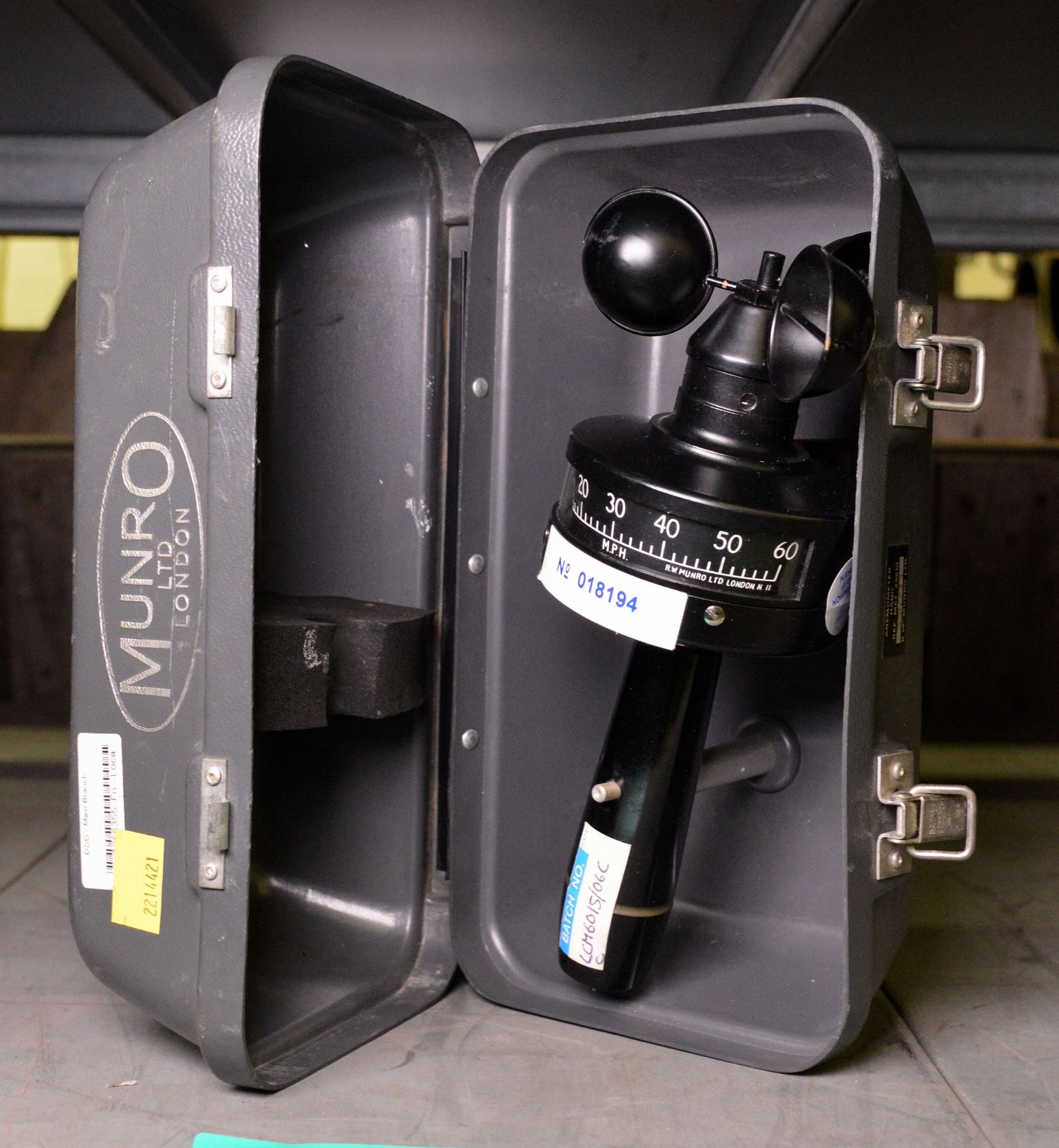 Munro Anemometer