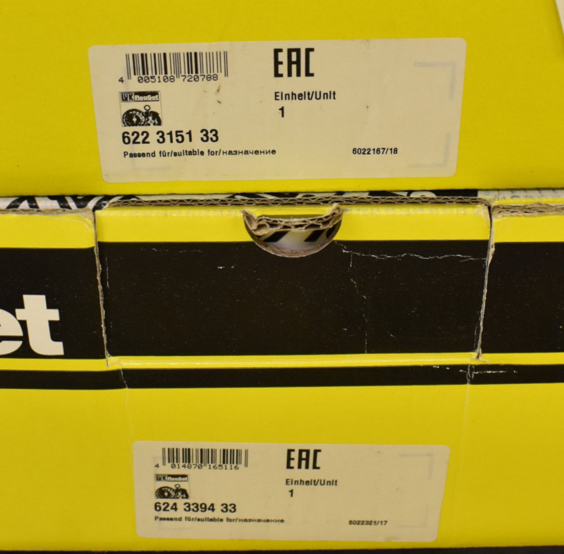 2x LUK Repset Pro Clutch Kits - please see pictures for examples of ...