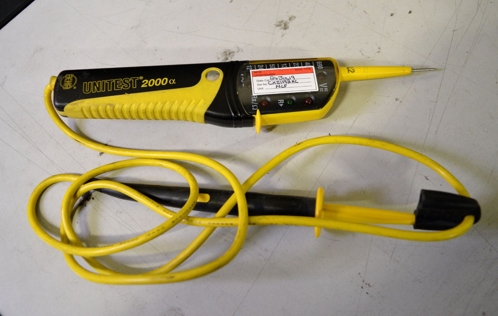 2x Beha Unitest 2000a Voltage Indicator Units