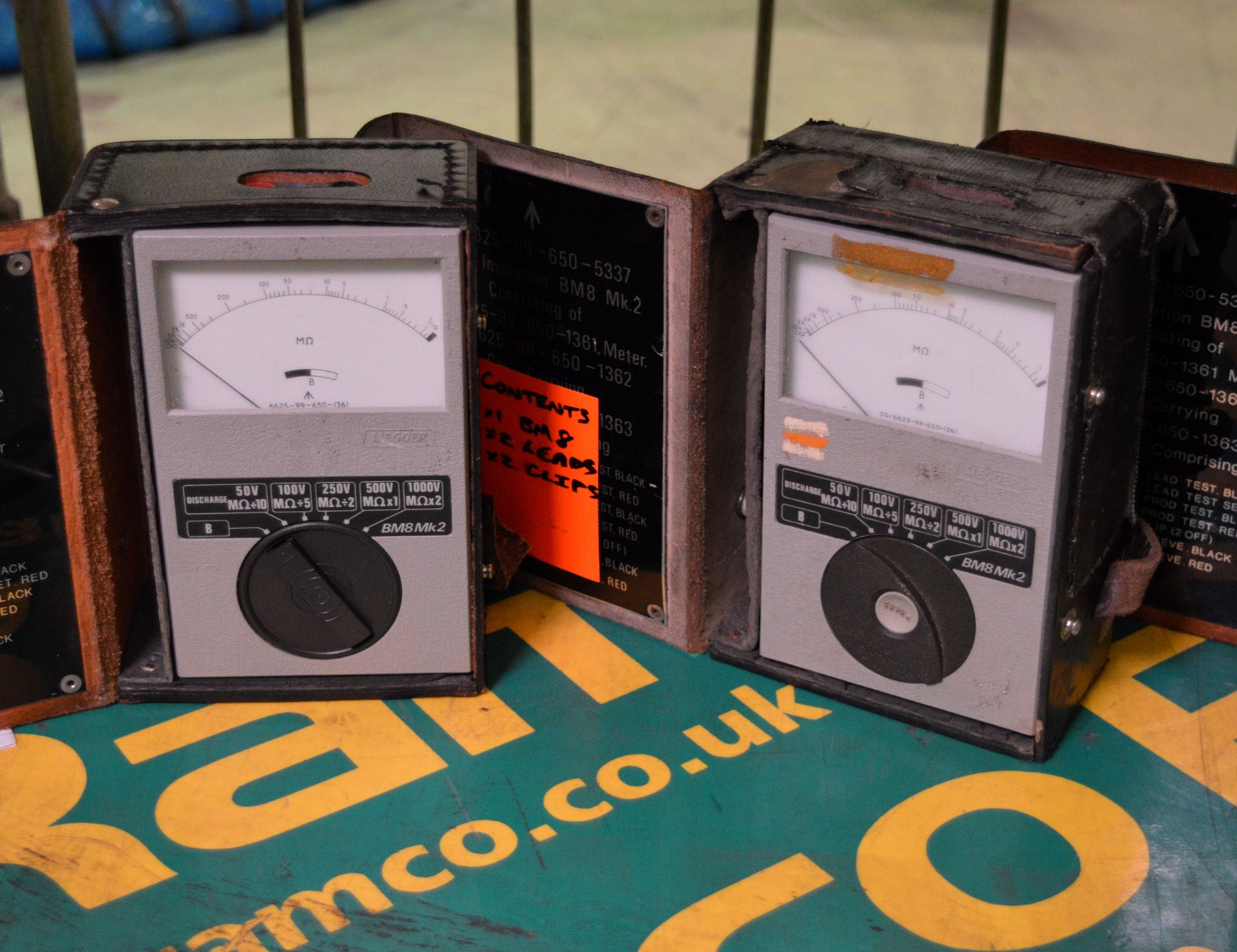 4x Megger BM8 Mk2 Insulation Testers