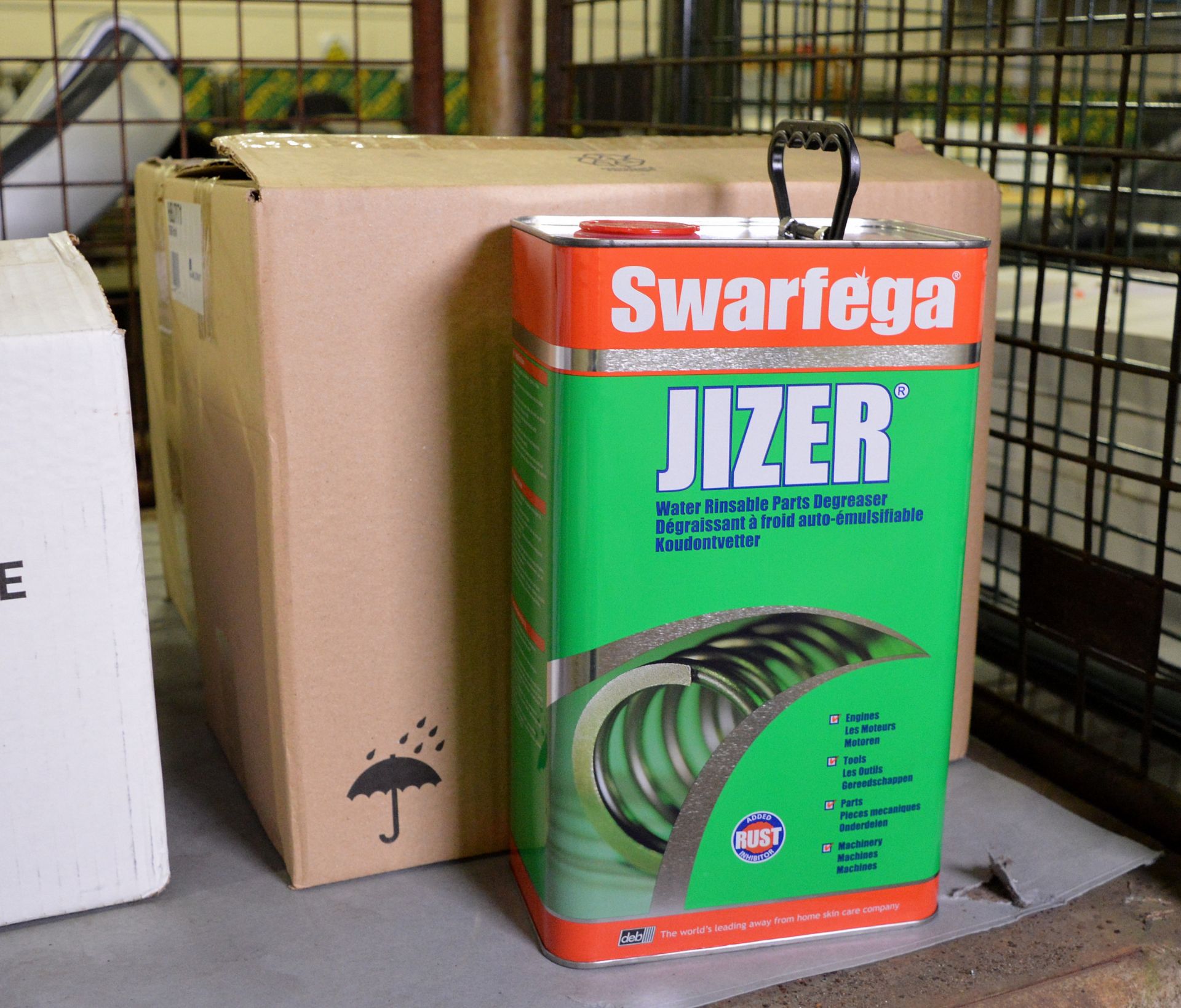 Swarfega Jizer water rinsable parts degreaser 5LTR x 8, Swarfega ...