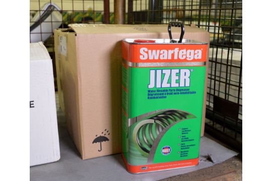 Swarfega Jizer water rinsable parts degreaser 5LTR x 8, Swarfega ...