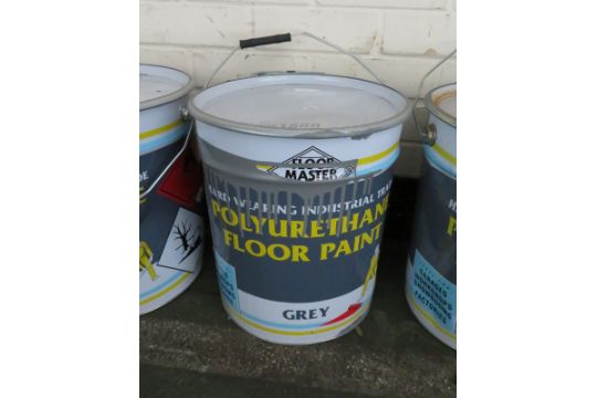 FloorMaster Polyurethane floor paint - Grey - 20LTR