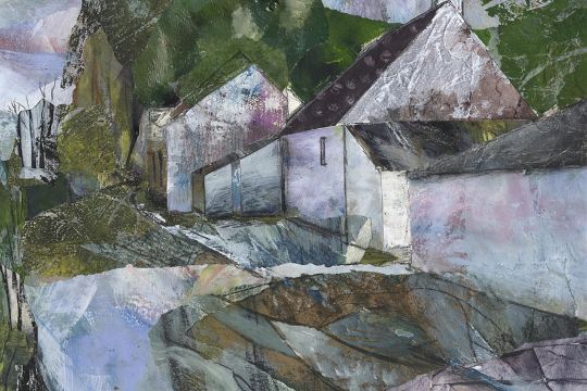 Rosemary Firth, mixed media collage artist. Participant in Sky Arts ...