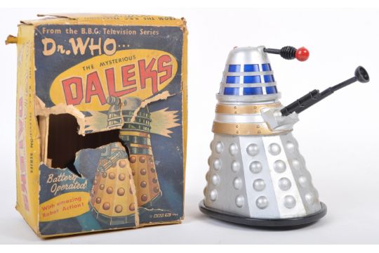An original vintage Marx Toys made BBC Doctor Who The Mysterious Daleks ...