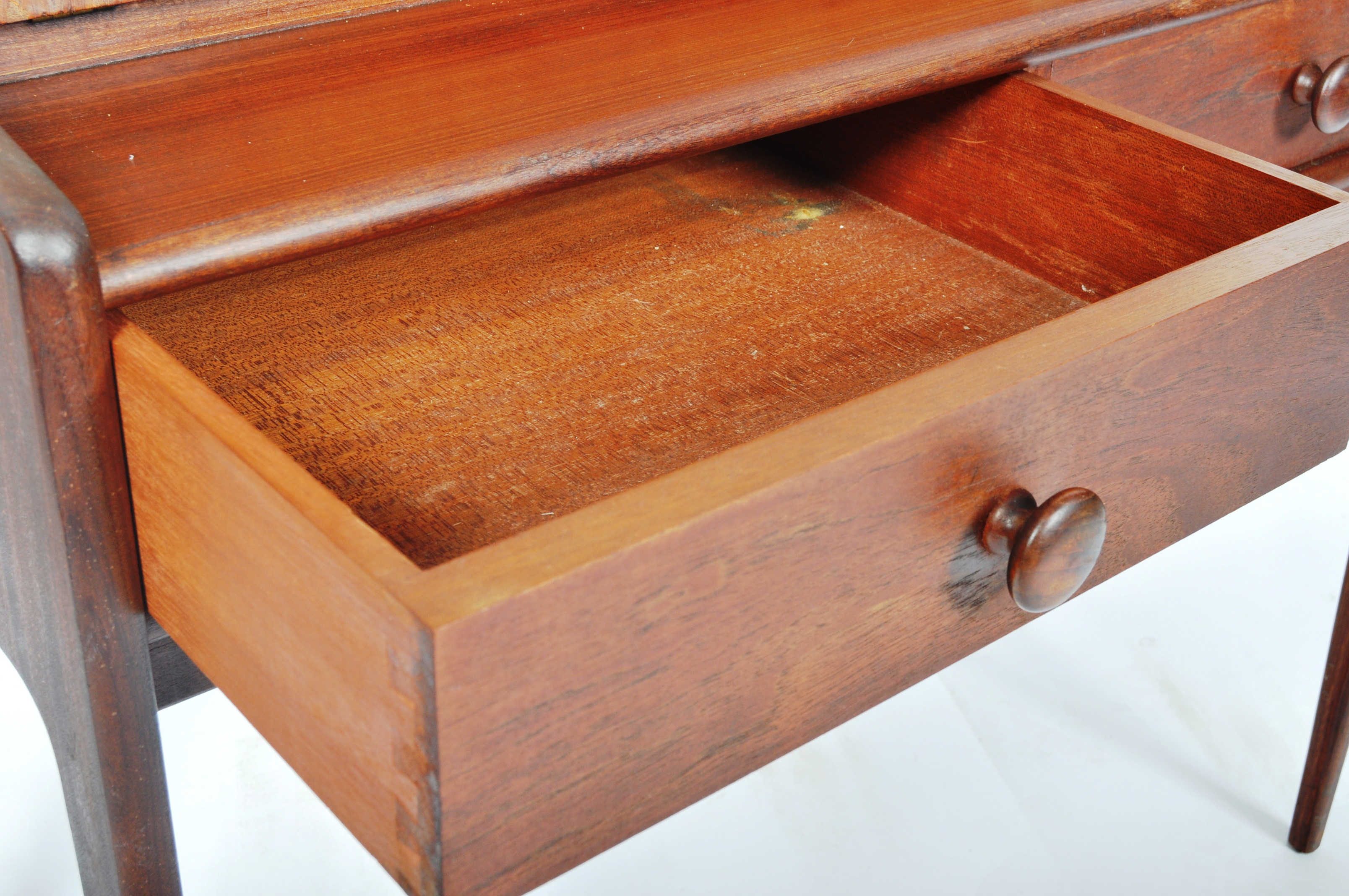 Believed Younger - A retro vintage 1960's teak wood bureau having a ...