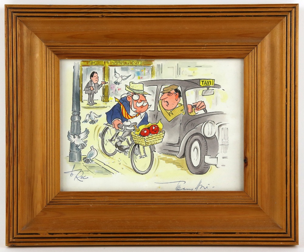 Tony Hart (British, 1925-2009). Original illustration for the book 'The ...