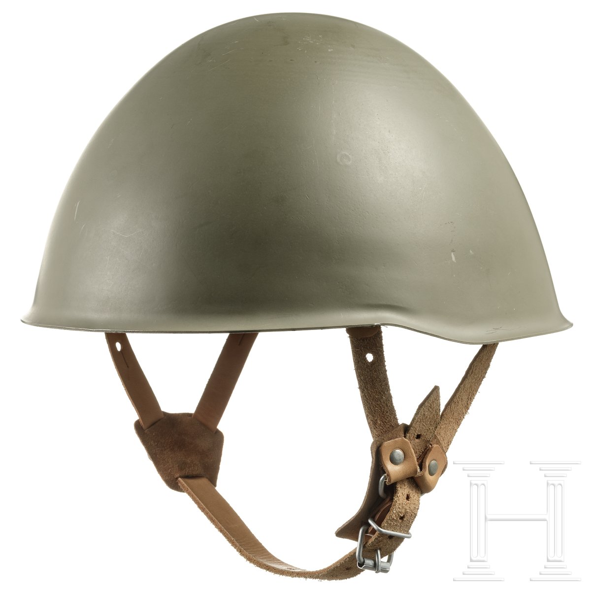 Stahlhelm M 82 "Gerät 605", Export-Modell, DDR, 1980er Jahre Stahl, in ...