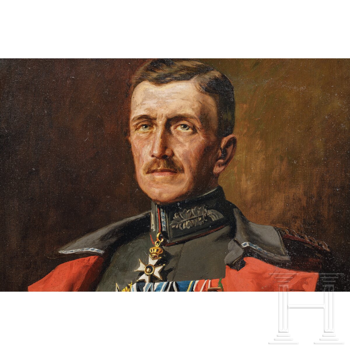 Hans Volkmer (1870 - ?) - Portrait des bayerischen Generals der ...