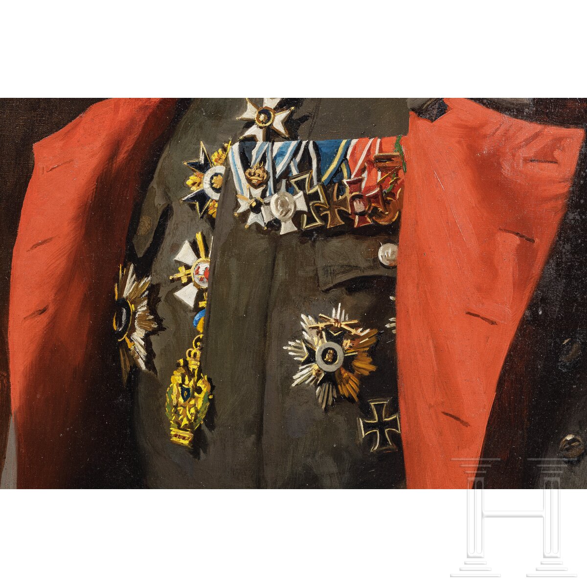Hans Volkmer (1870 - ?) - Portrait des bayerischen Generals der ...