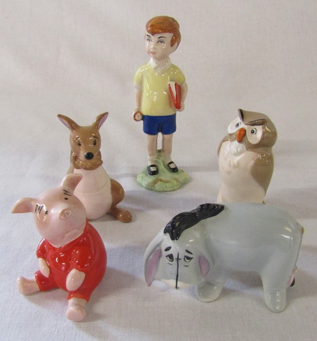 Various Beswick Walt Disney Winnie the Pooh figurines inc Christopher ...