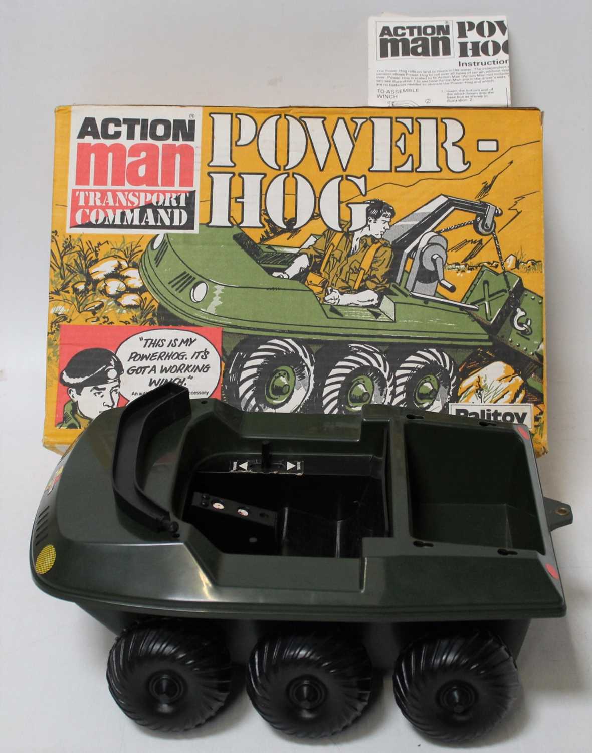 Palitoy Action Man Power Hog in box (item incomplete) (BG)