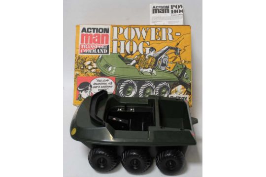 Palitoy Action Man Power Hog in box (item incomplete) (BG)