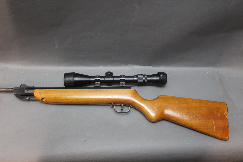 Haenel model 303 cal 22 break barrel air rifle, fitted with an Apollo 3 ...