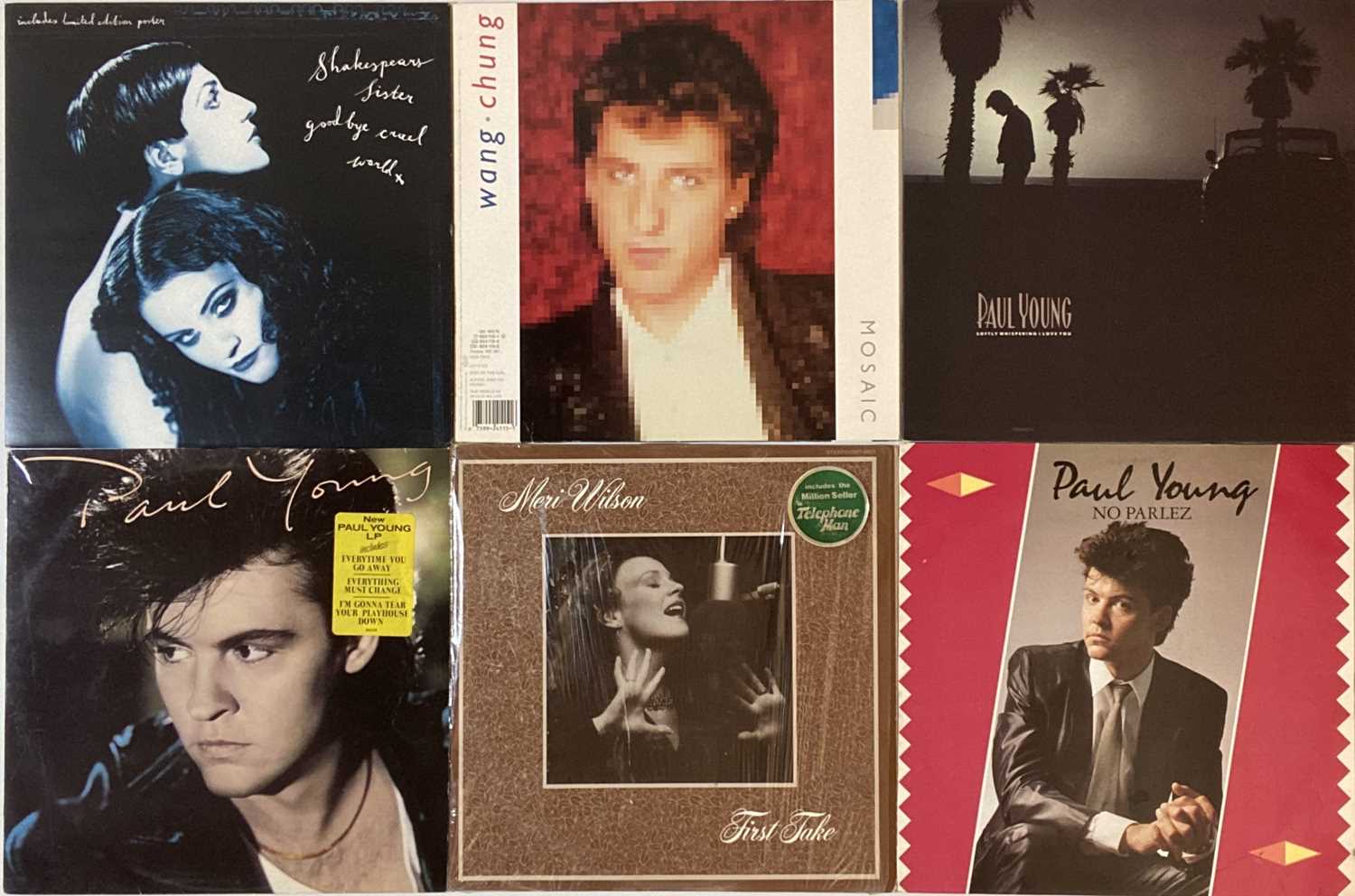 A super collection of around 80 classic pop LPs. Does include a ...
