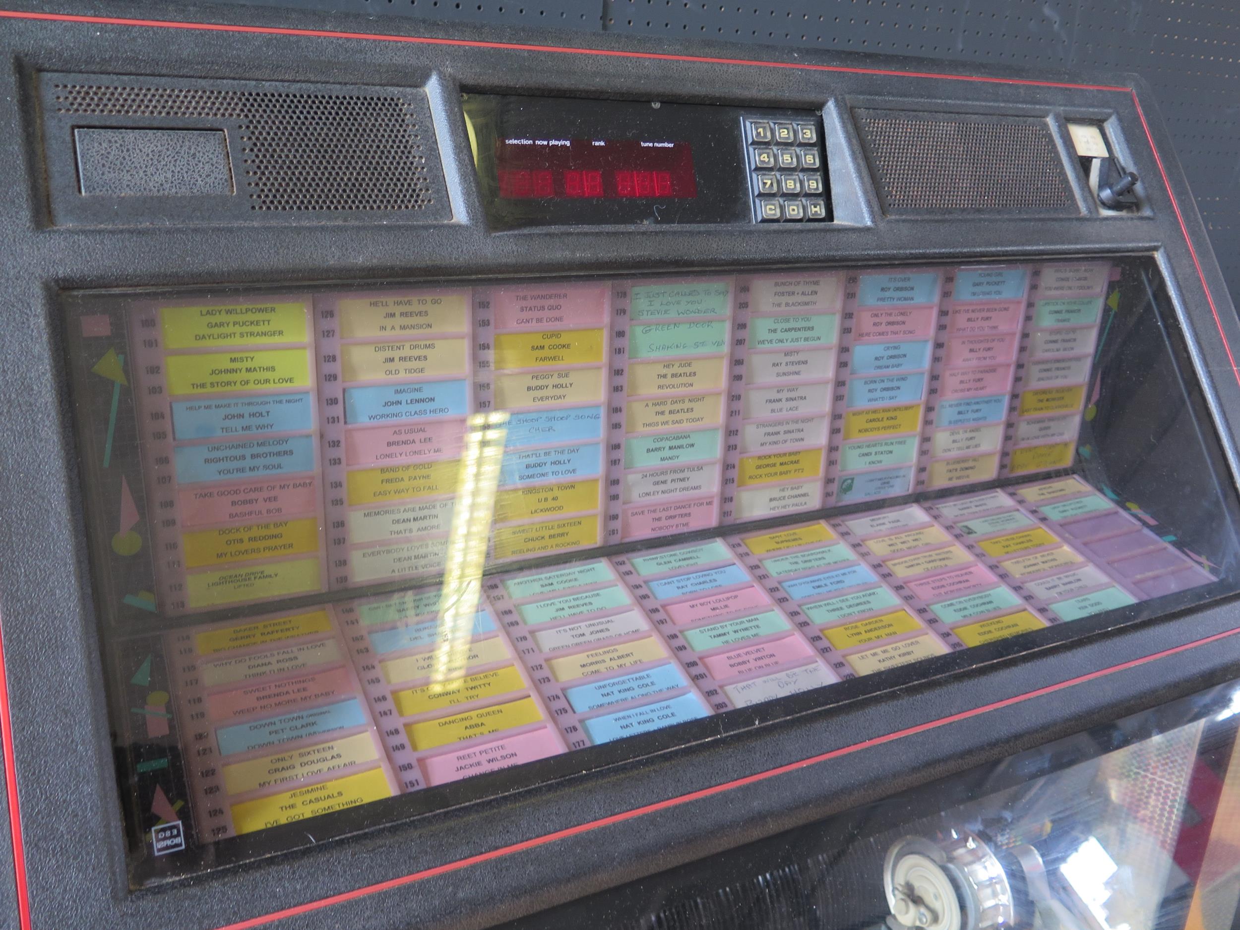 A NSM Galaxy 200 Jukebox, working order, one record sticking. Sold with ...