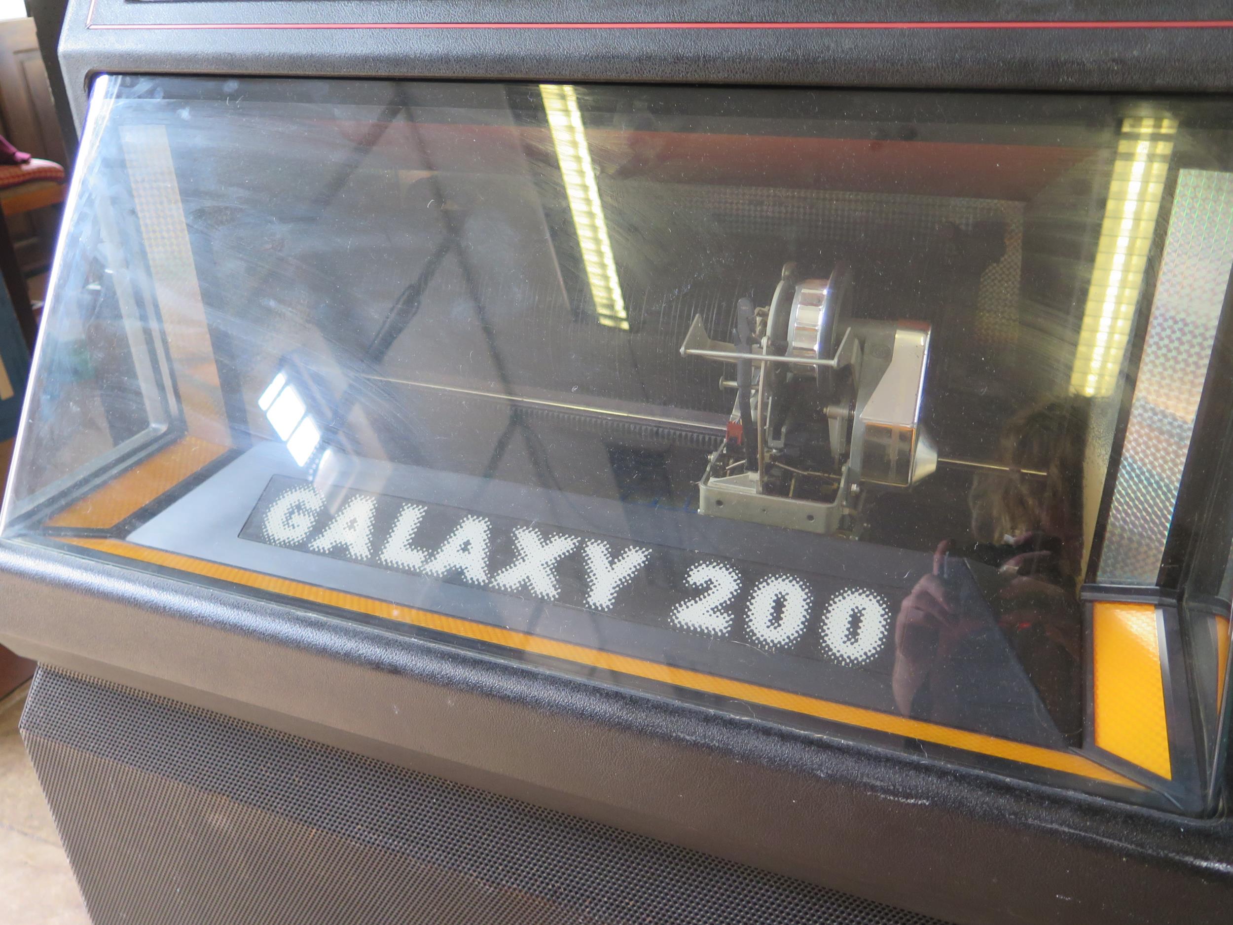 A NSM Galaxy 200 Jukebox, working order, one record sticking. Sold with ...