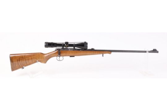 (S1) .22 CZ BRNO Model 2 bolt action rifle, 24½ ins threaded barrel ...