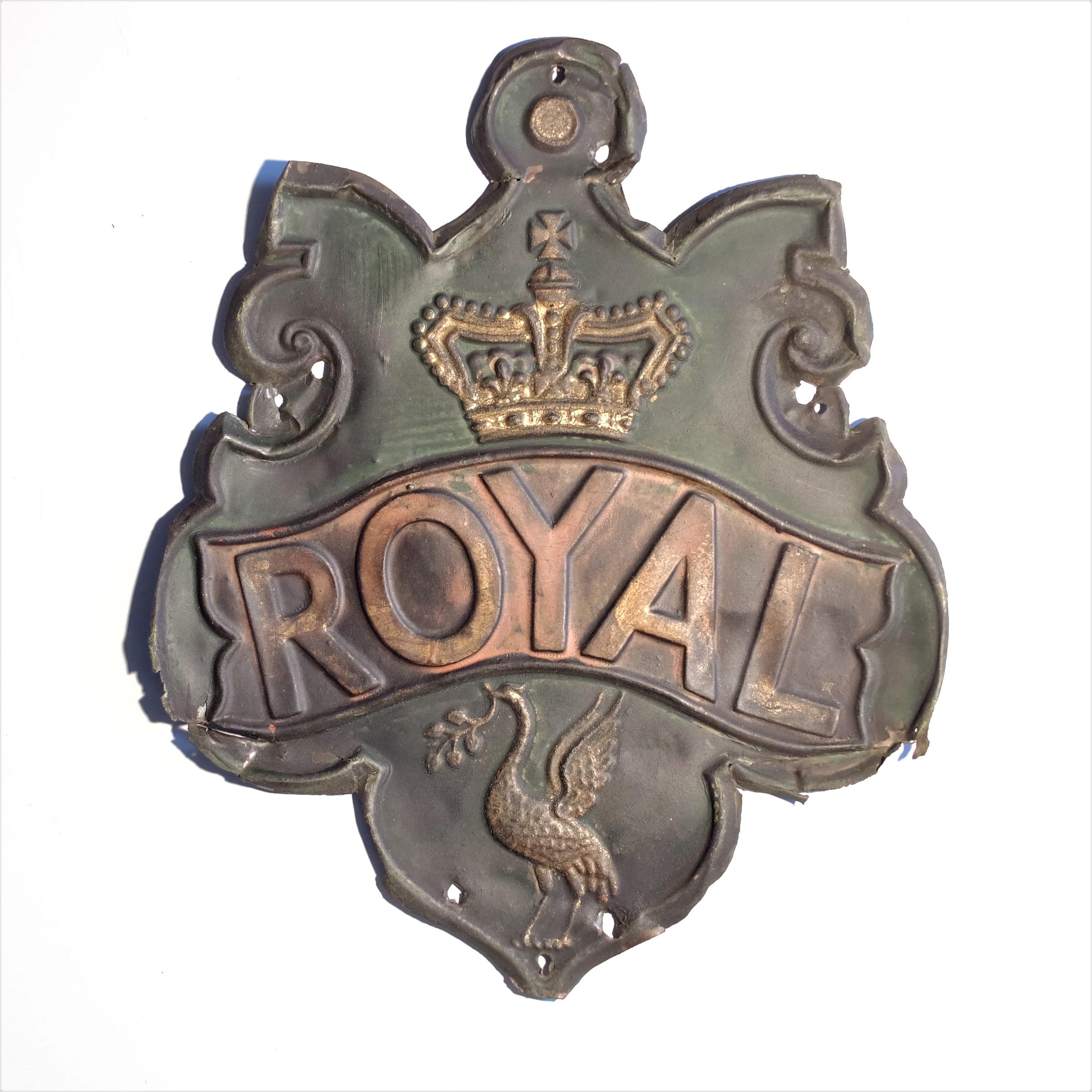 Royal Insurance Company Fire Marks, 1845-1996, copper - W95B, F-G, W95D ...
