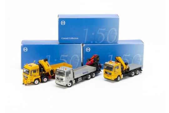 Conrad 1:50 Construction Vehicles, No.71193/0 Wiesbauer MAN TGS LX ...