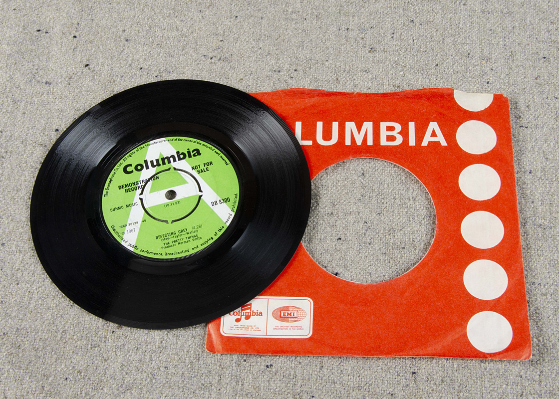 The Pretty Things Demo 7" Single, Defecting Grey b/w Mr Evasion ...