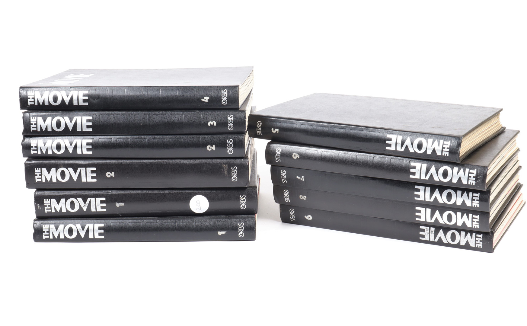 A Collection of The Movie Magazine, in The Movie binders, numbered 1-9 ...