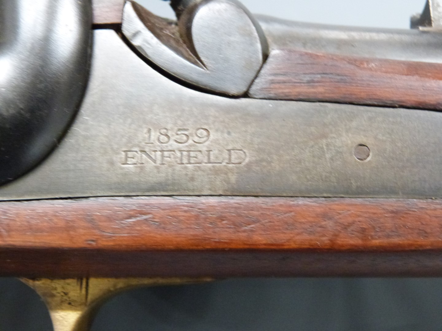 Enfield two band percussion hammer action cavalry carbine rifle with ...