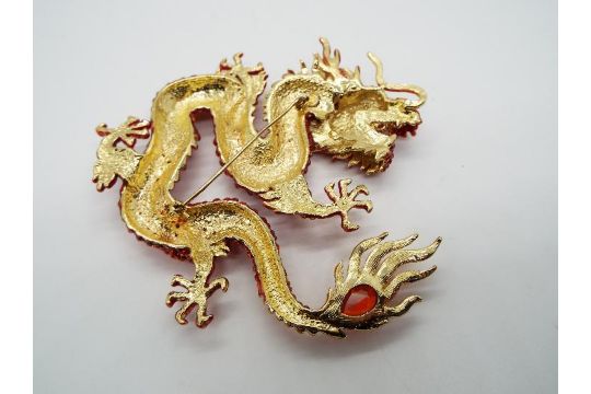 Butler & Wilson - a large Butler & Wilson stone set brooch in the form ...