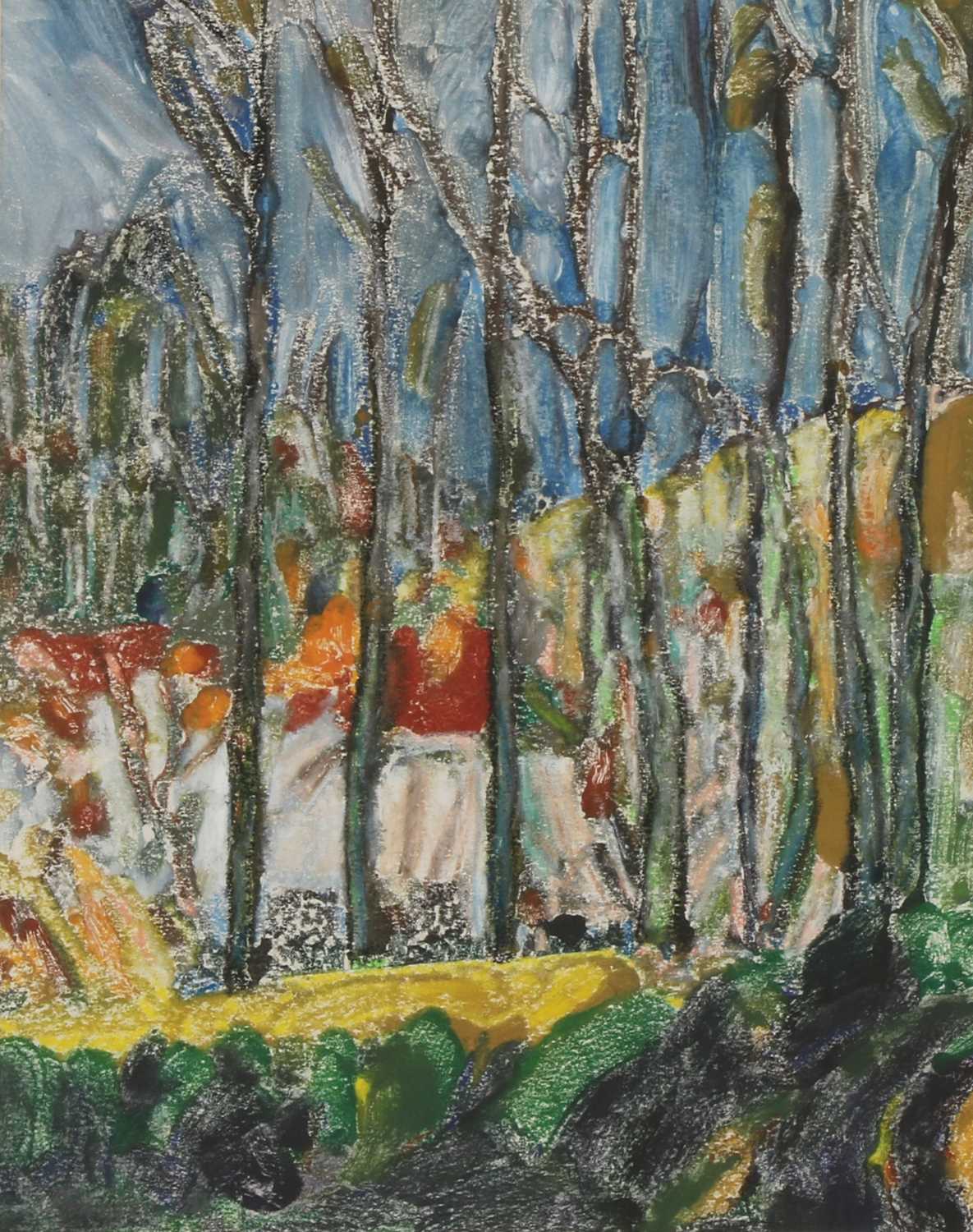 *John Langton (b.1932) 'Starting with Pissarro I'; 'Starting with ...