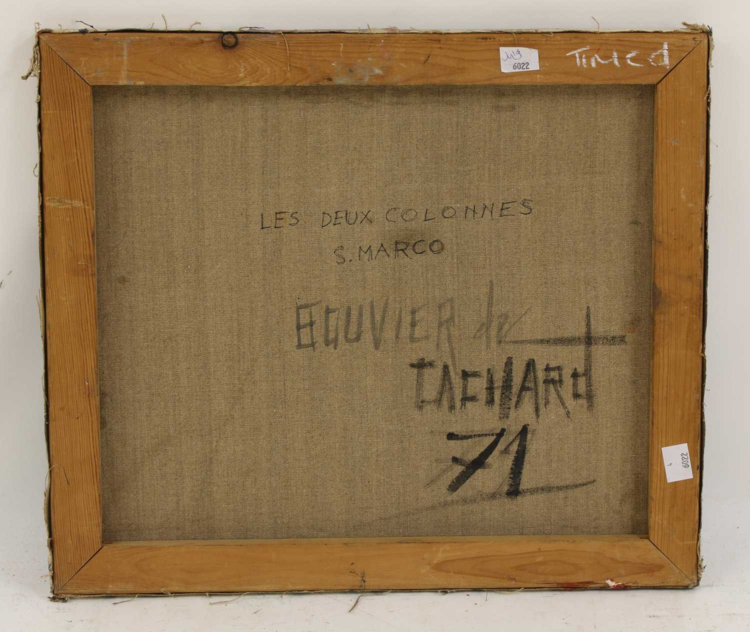 *Comte Régis de Bouvier de Cachard (French, 1929-2013) Les Deux ...