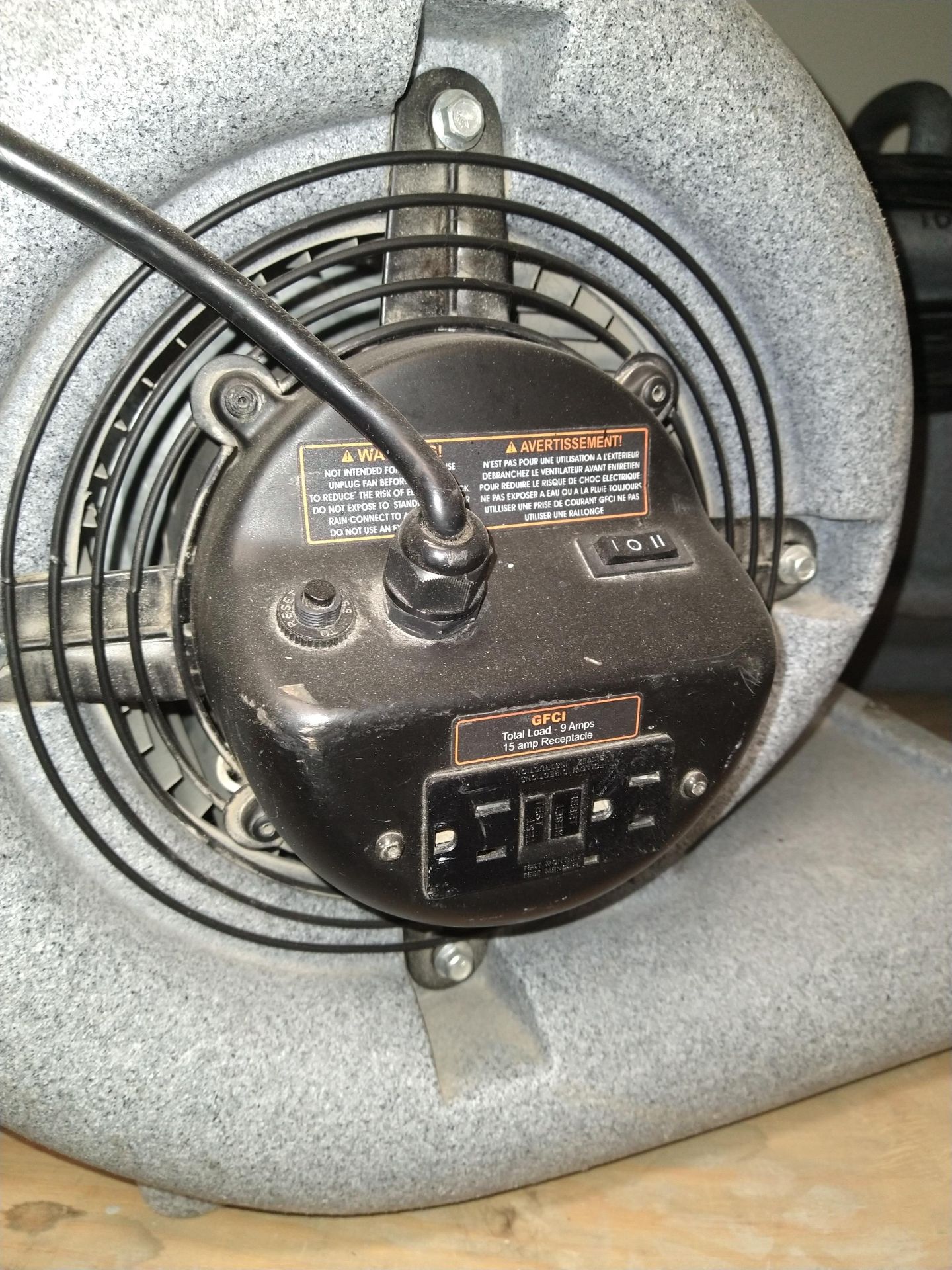 LOT - (2) VIKING CENTRIFUGAL AIR MOVERS, MODEL 2200EX (LOCATION: ORANGE ...