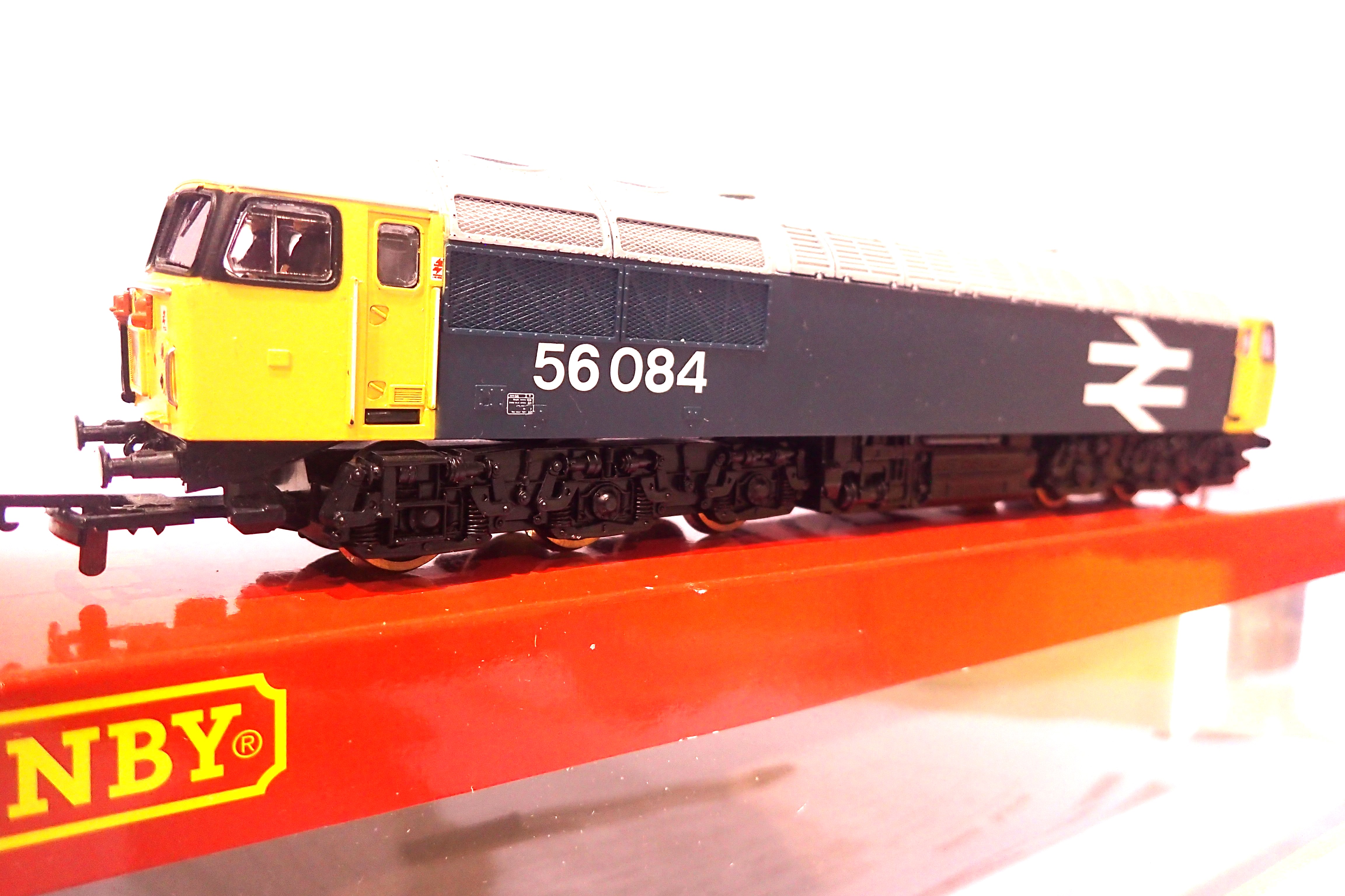 Hornby/Mainline class 56 BR blue 56084 in Hornby box. P&P Group 1 (£14 ...