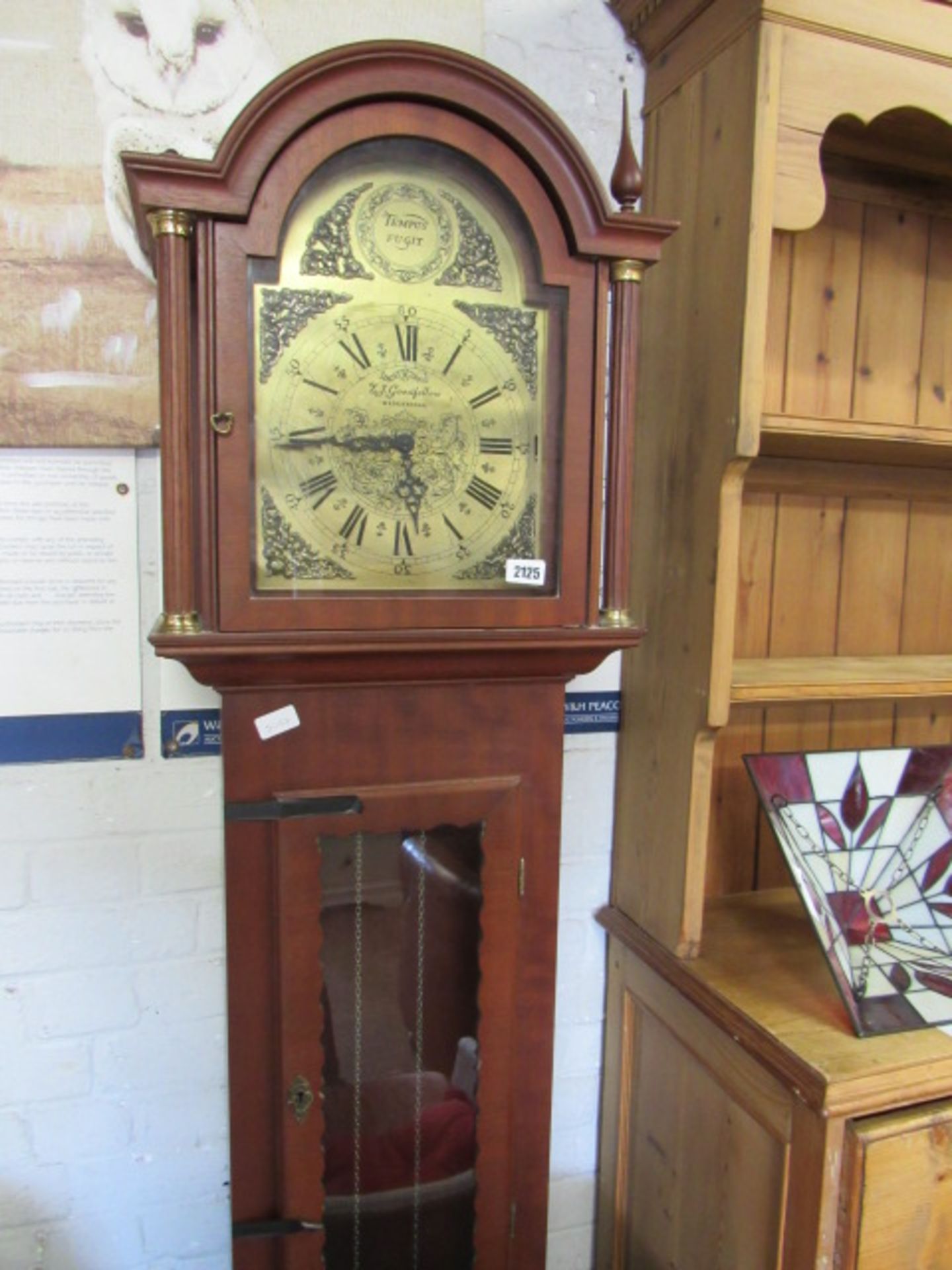 2250 Modern grandfather clock by E.J. Goodfellow of Wadebridge (with ...
