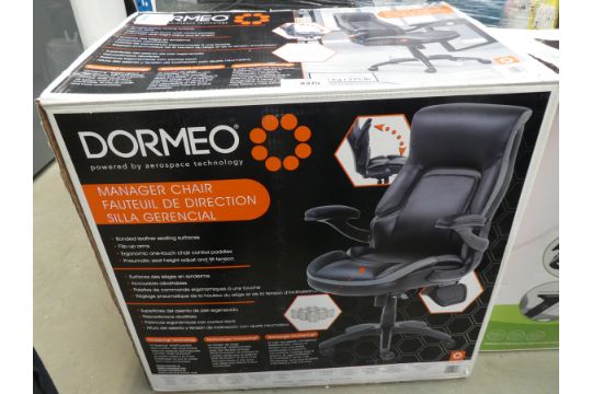 Boxed Dormeo office chair (af)