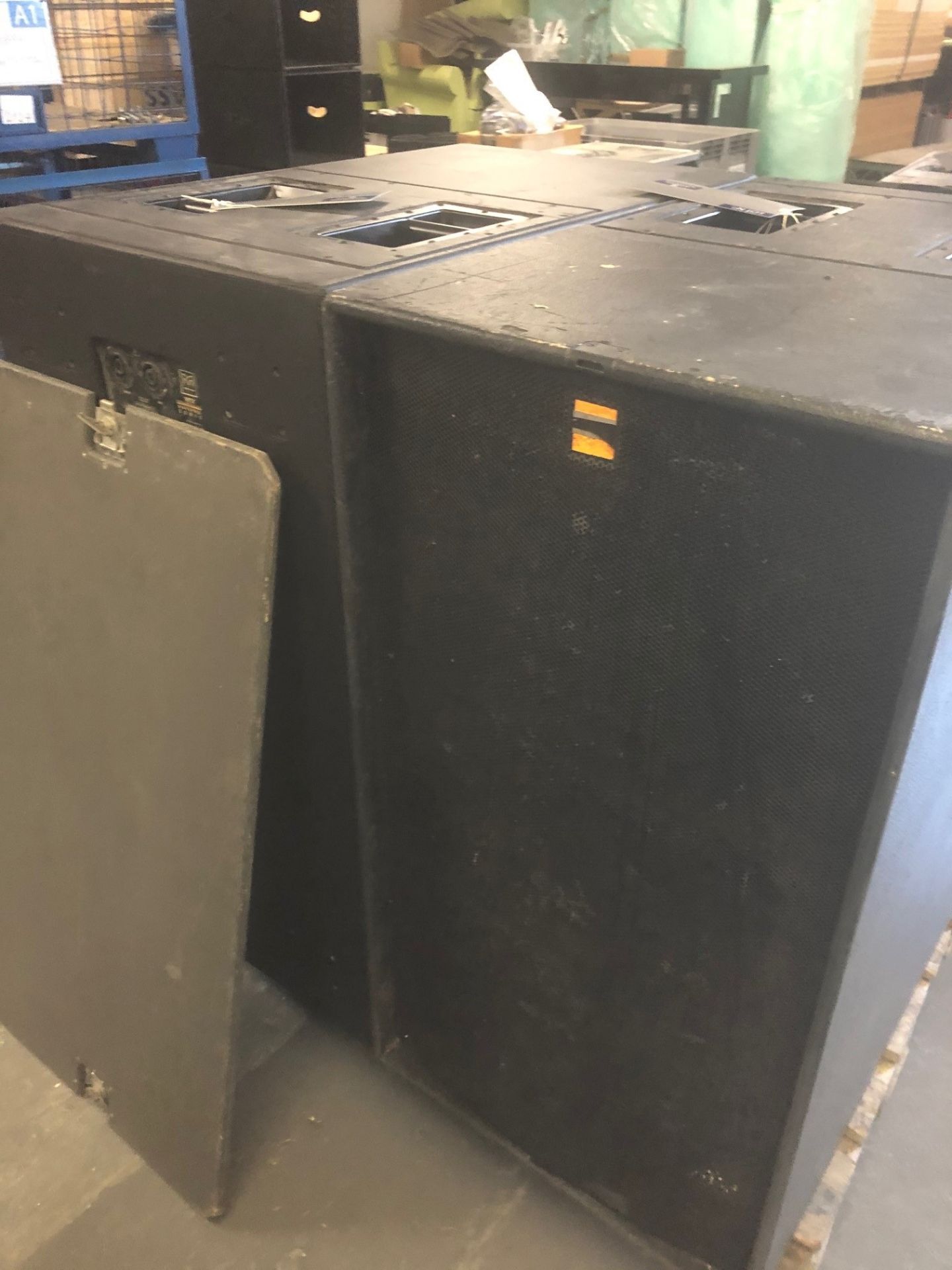 A Pair of Martin Audio WSX Loudspeakers-ex hire, fully tested and ...