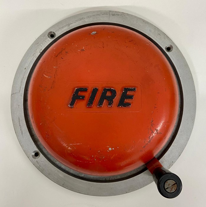 An original 1950's fire station bell | Barnebys