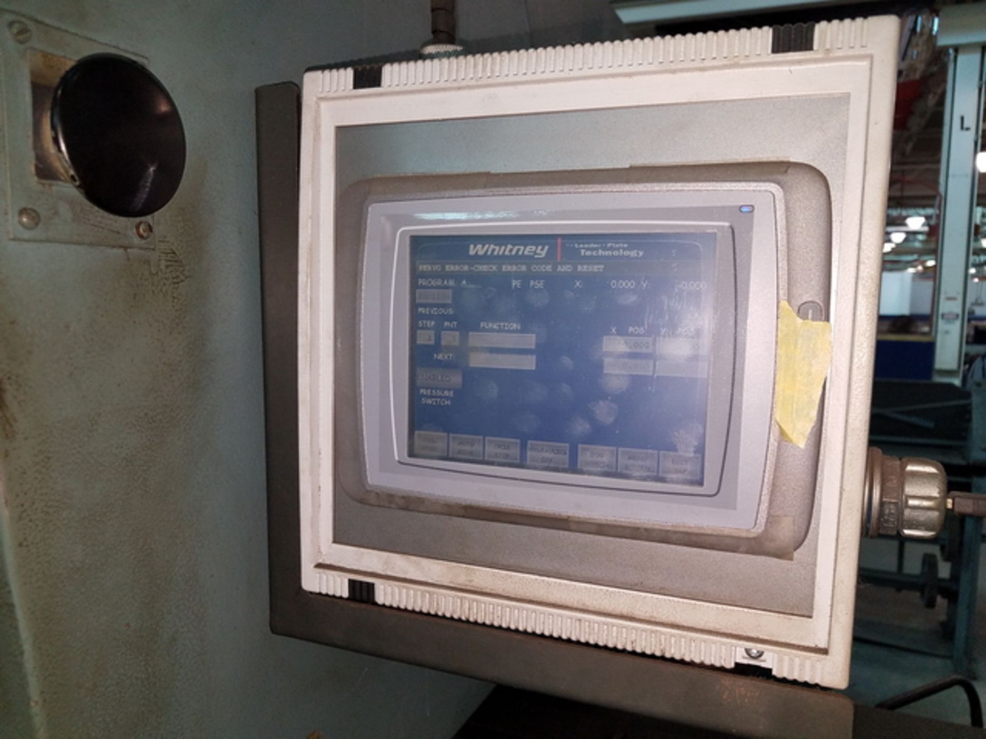 Whitney 650 Fabricator Duplicator Punch, touch screen controller ...