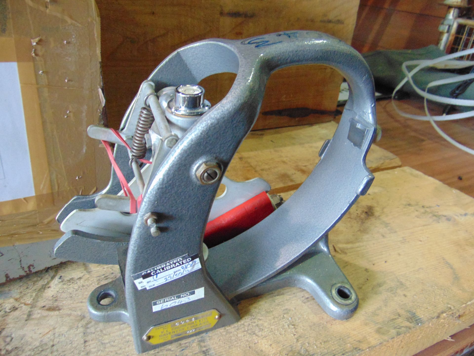 You are bidding on a Vintage Churchill Brake Tester complete with carry ...