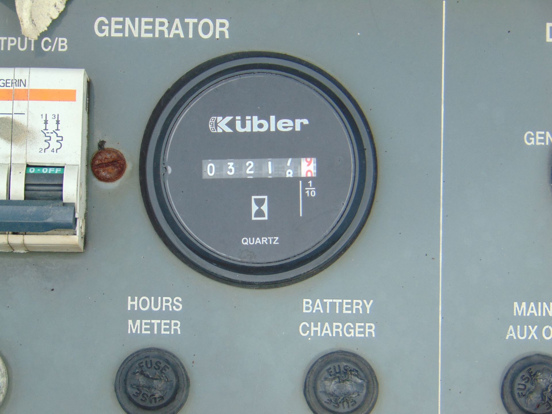 You are bidding for a Markon B105D 5 KVA lister/petter electric start ...