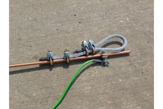 You are bidding on an earth spike and cable. Sold as shown, without ...